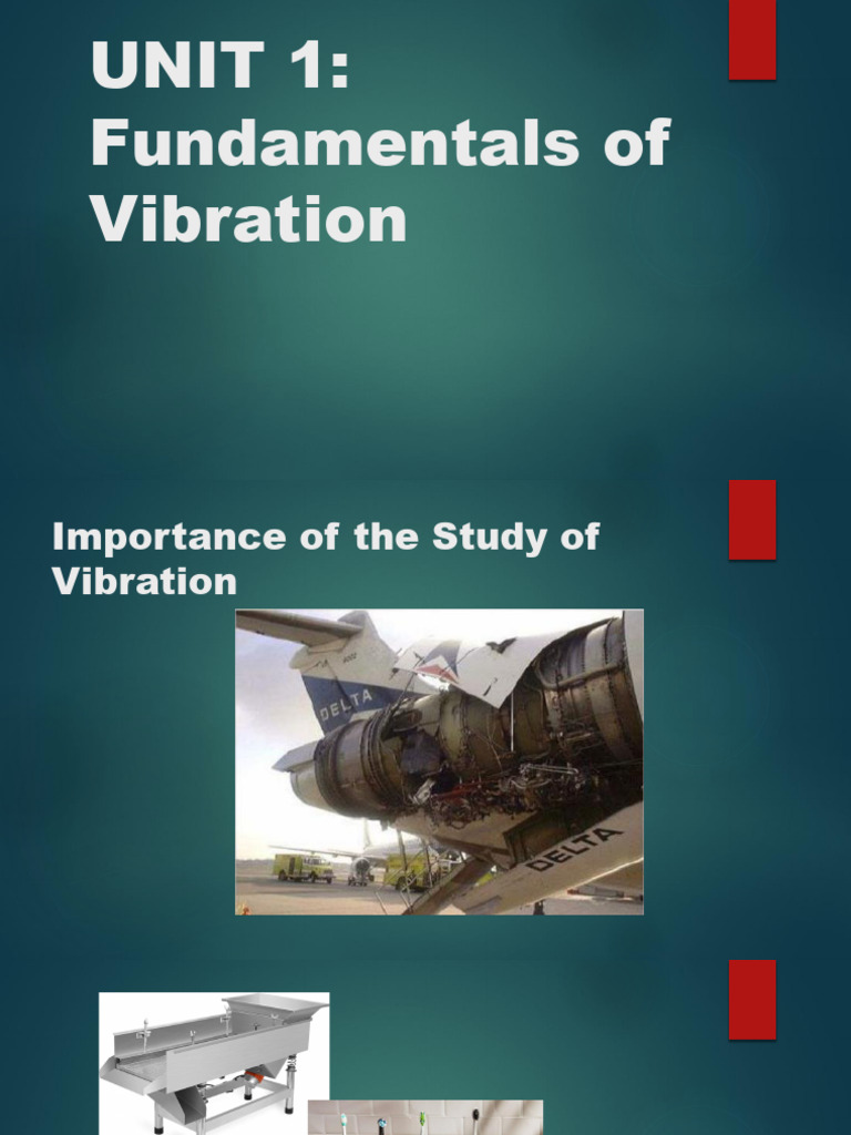 Vibration Engineering Unit 1 Pdf Nonlinear System Damping