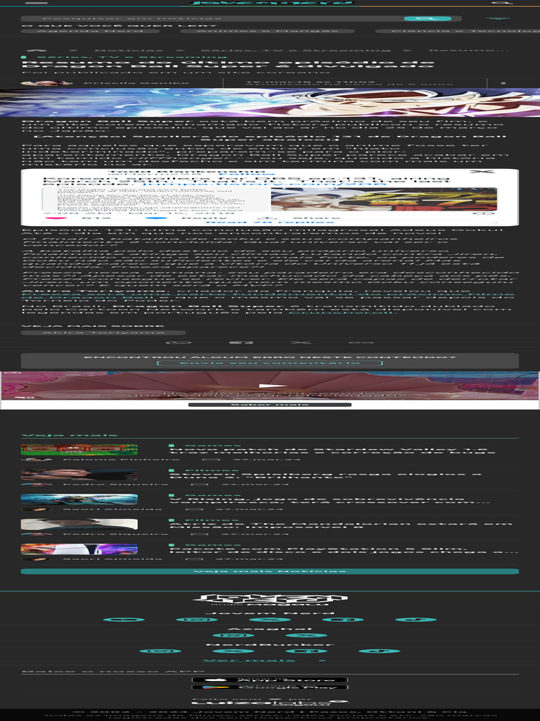 Resumo Do Último Episódio de Dragon Ball Super É Divulgado - Jovem Nerd | PDF