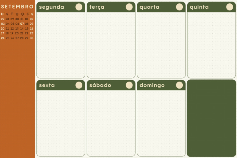 Planner Setembro | PDF