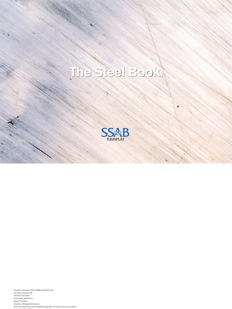 SSAB-The Steel Book 2002 | PDF | Coke (Fuel) | Blast Furnace