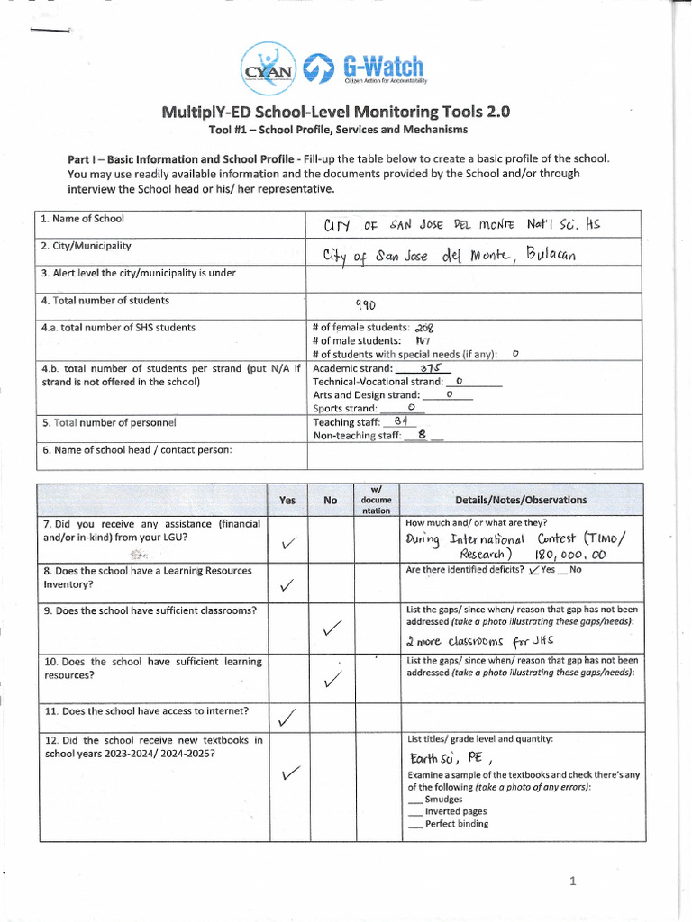 Multiply-Ed School Tool | PDF
