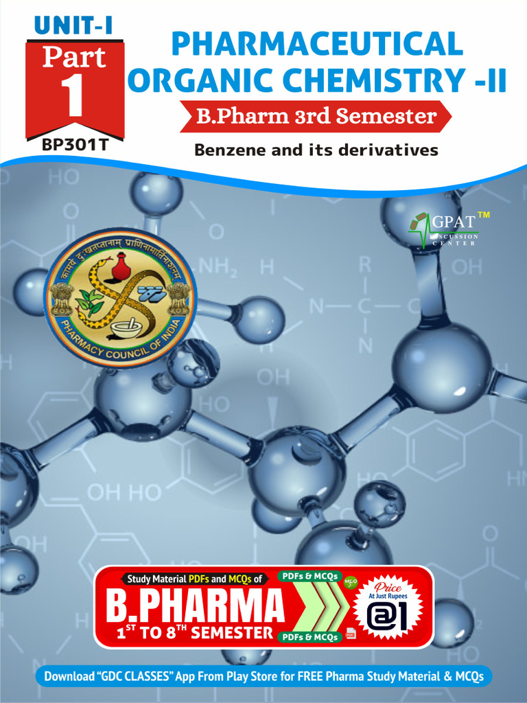 3rd Sem - Unit-1 - Organic Chemistry - Benzene & Its Derivatives (Part ...