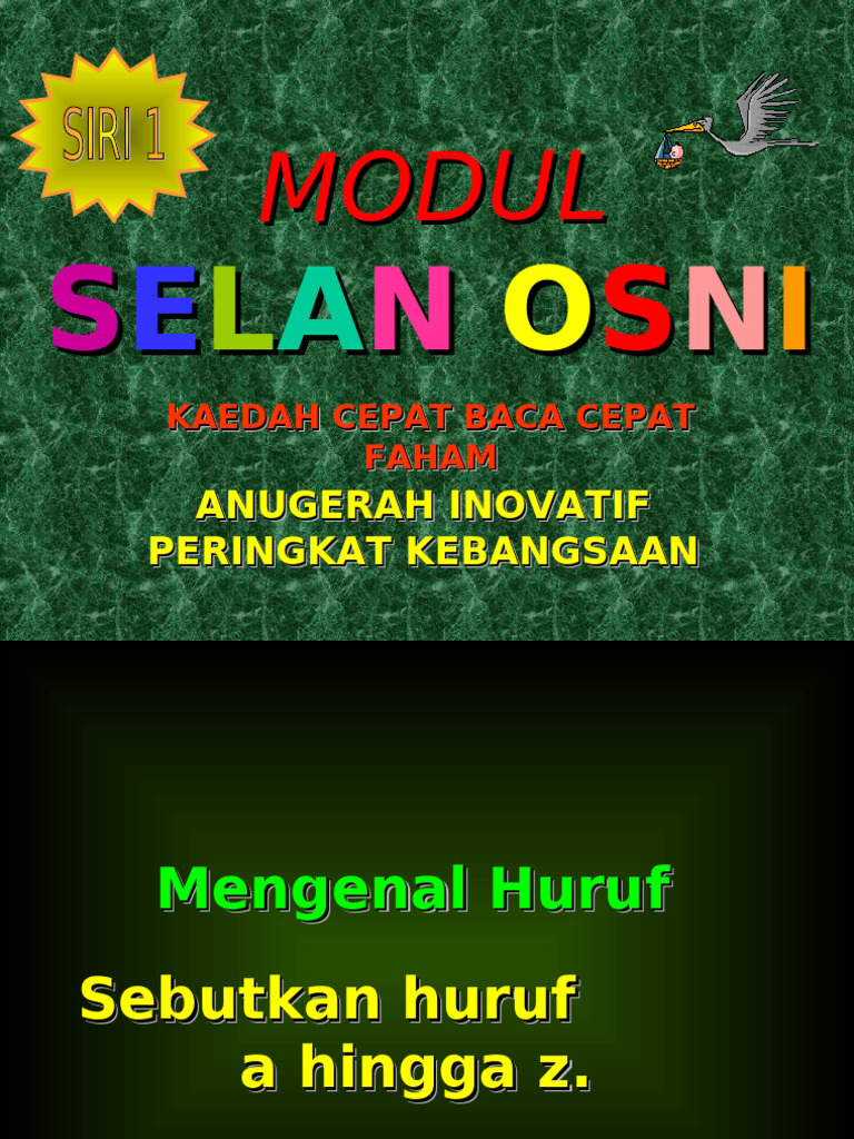 Modul Selan Osni Siri 1 | PDF