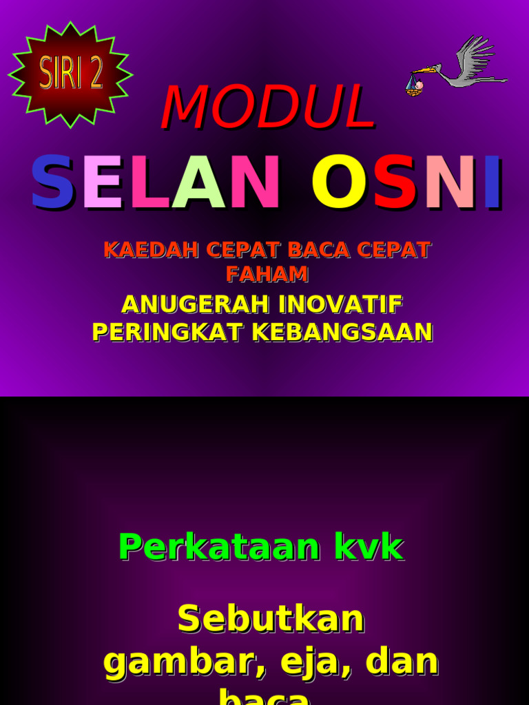Modul Selan Osni Siri 2 | PDF