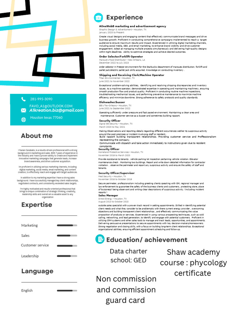 2024 Final Draft Resume | PDF