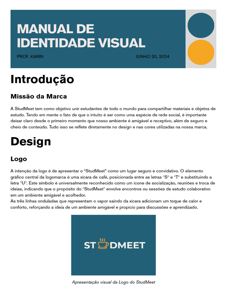 Manual de Identidade Visual | PDF