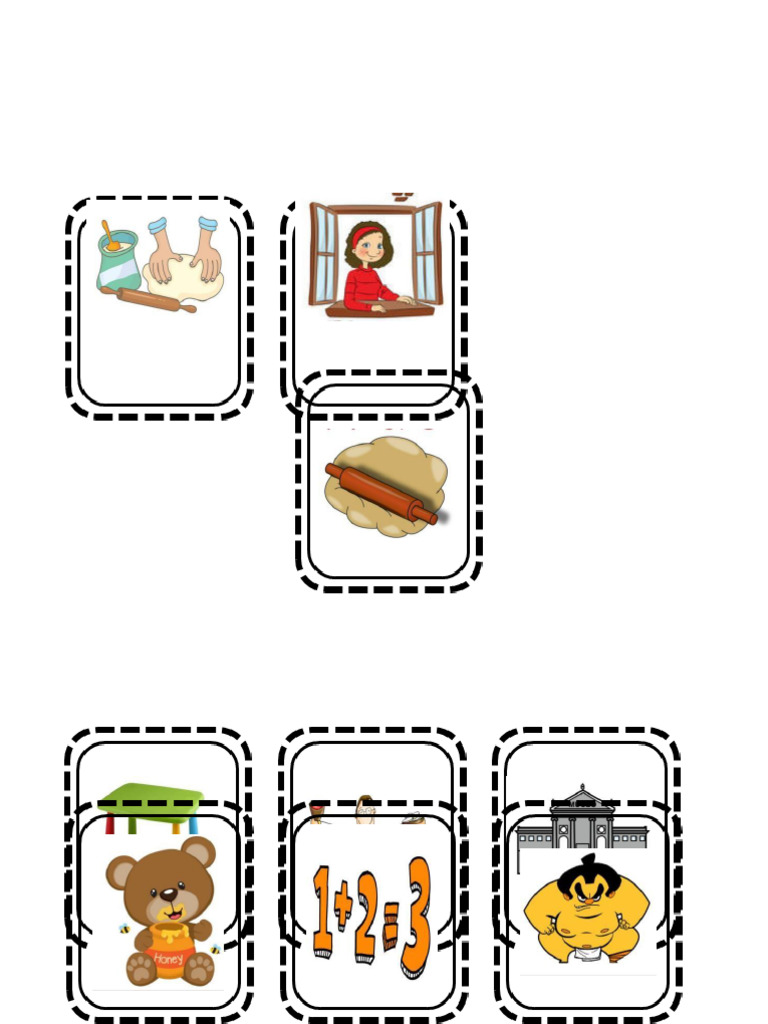 Juego Del Memorama Letra S | PDF