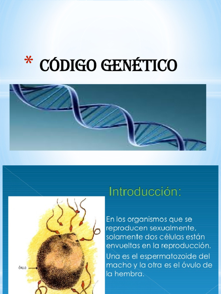 Código Genético-Unidad 2 | PDF
