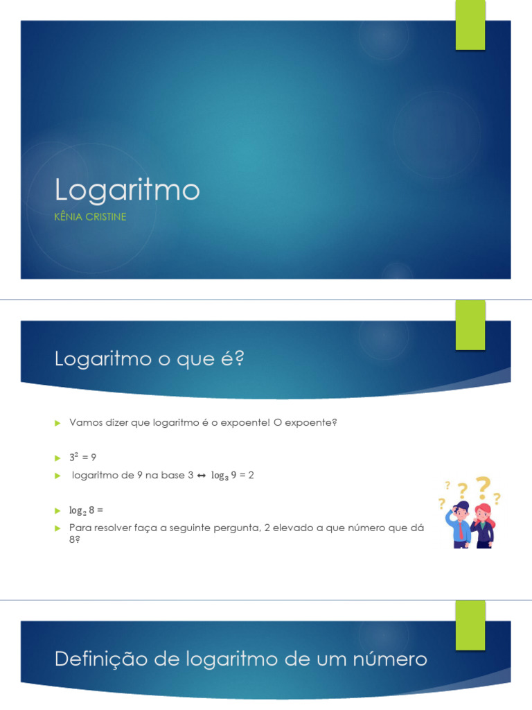 Logaritmo Pdf