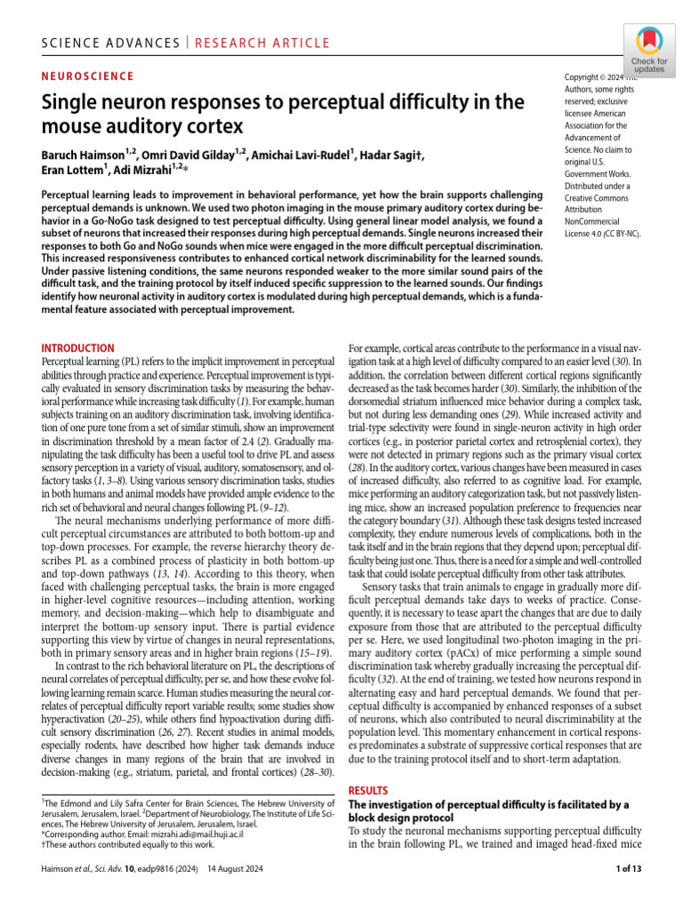 Sciadv Adp9816 | PDF