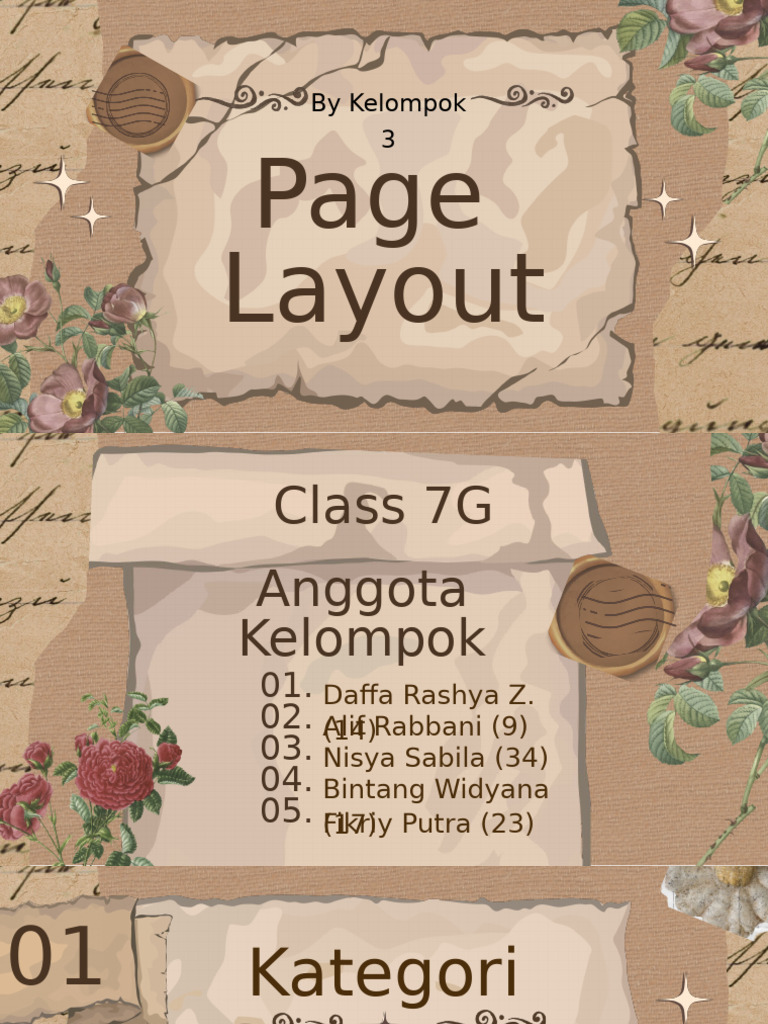 Page Layout - Kelompok 3 | PDF