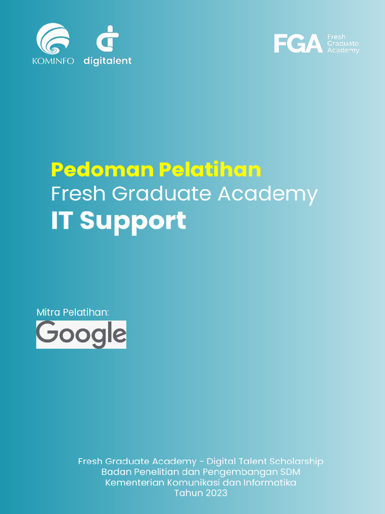 Pedoman IT Support - FGA 2023 | PDF
