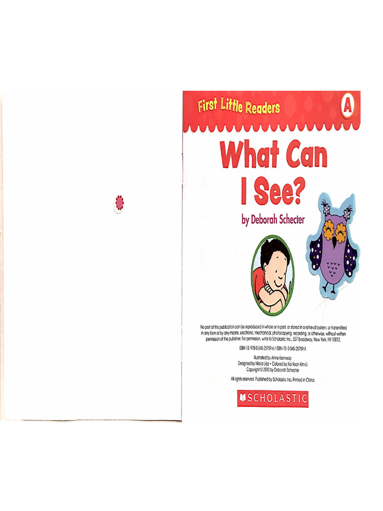 First Little Readers-A02-What Can I See | PDF