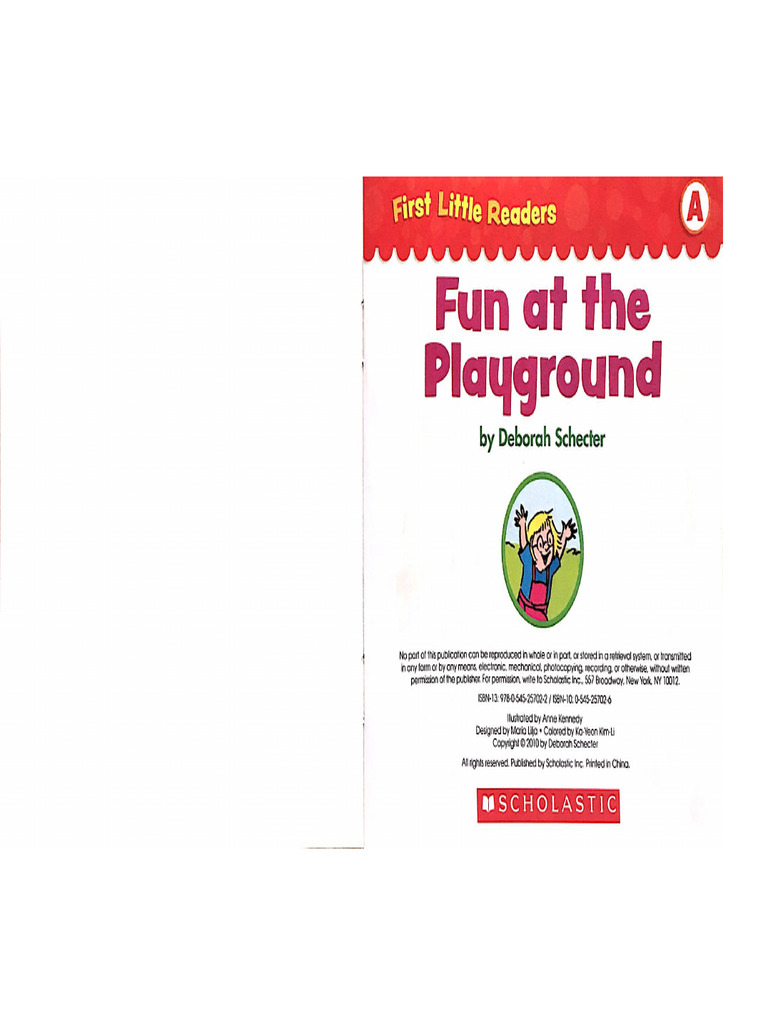 First Little Readers-A03-Fun at The Playground | PDF
