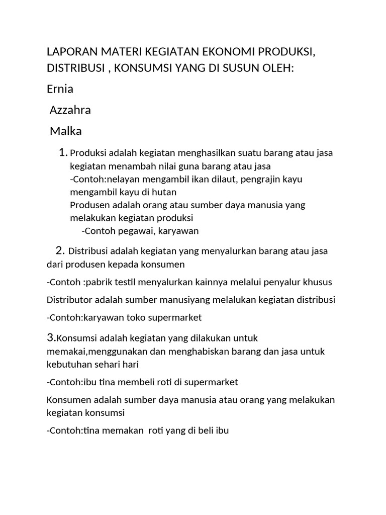 Laporan Ips Nia Zhra Malka Kls 7 | PDF