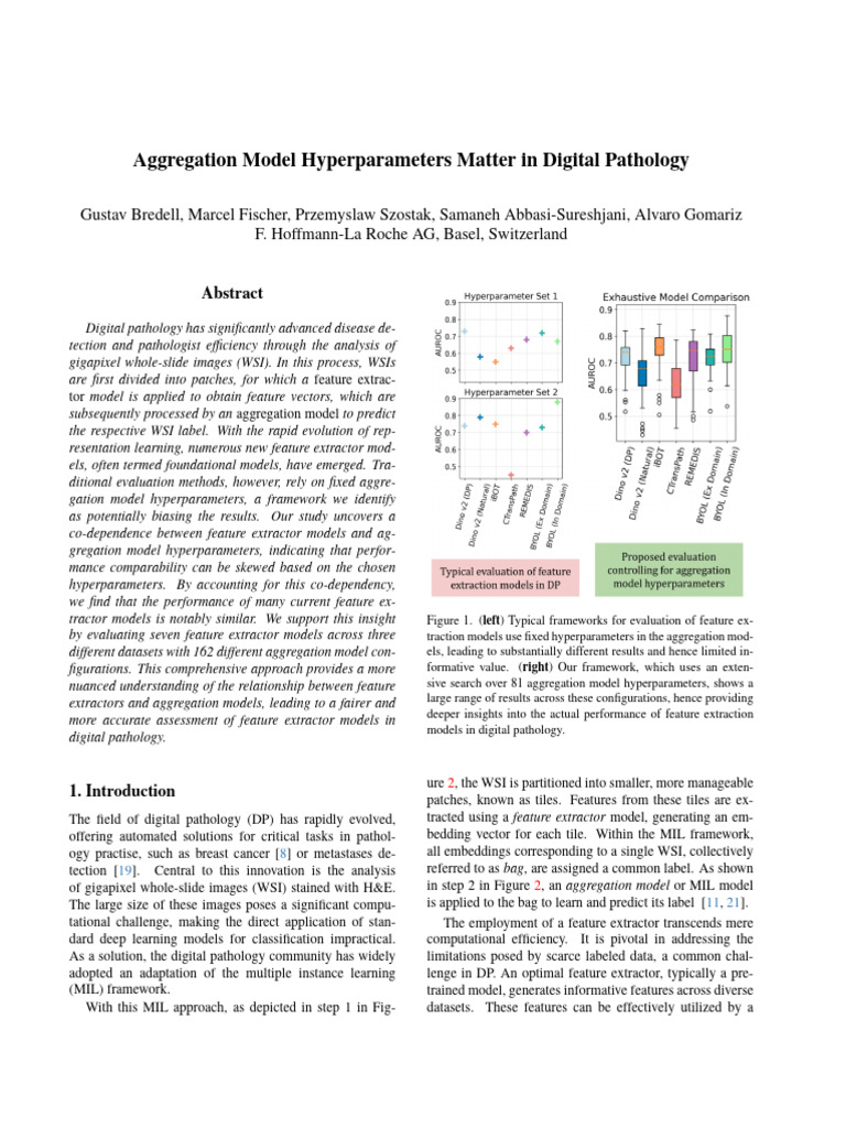 Hyperparameters in Digital Pathology | PDF