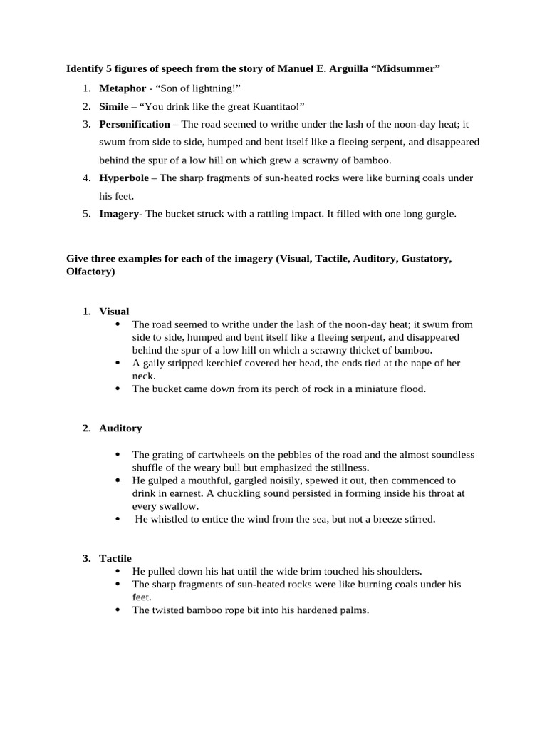 Figure of Speech - Castillo | PDF