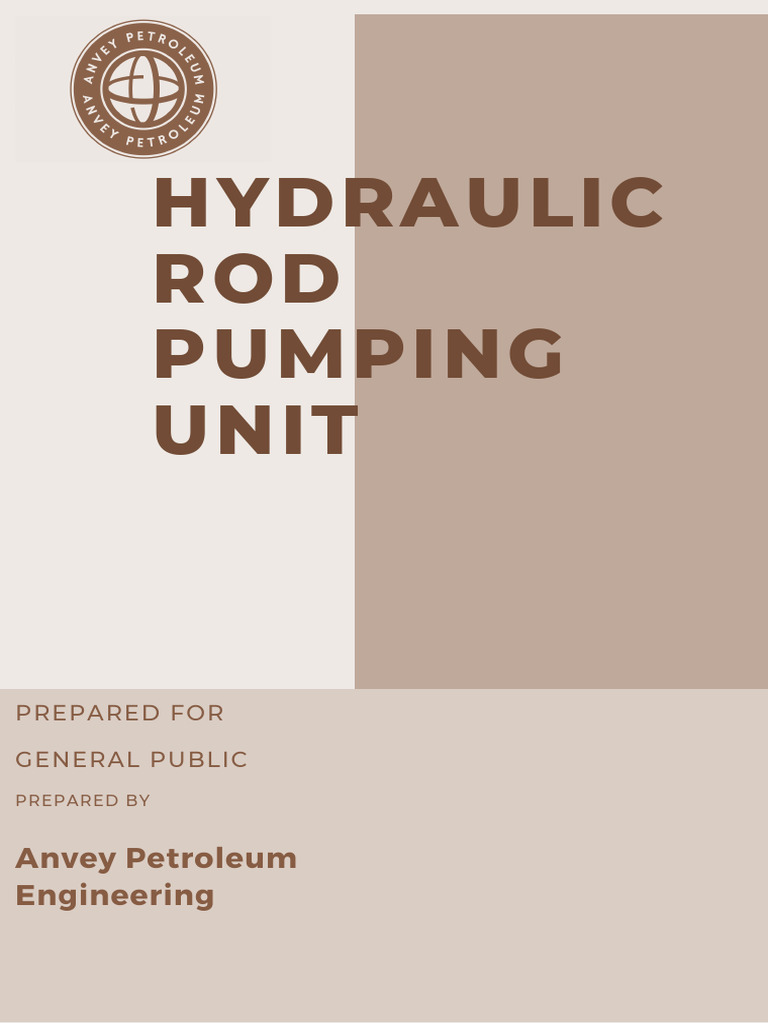 Hydraulic Rod Pumping Unit | PDF