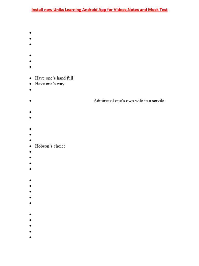 Idiom Phrases Part-2 | PDF