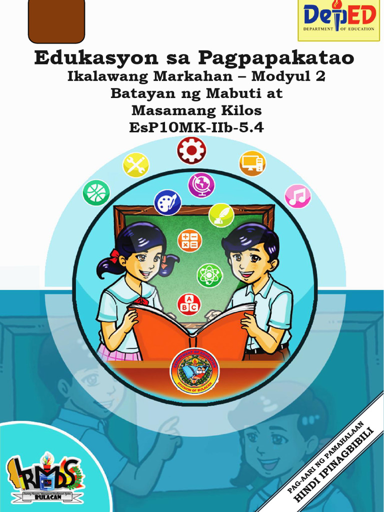Modyul 2 Batayan NG Masama at Mabuting Kilos D1NHS D1NHS | PDF