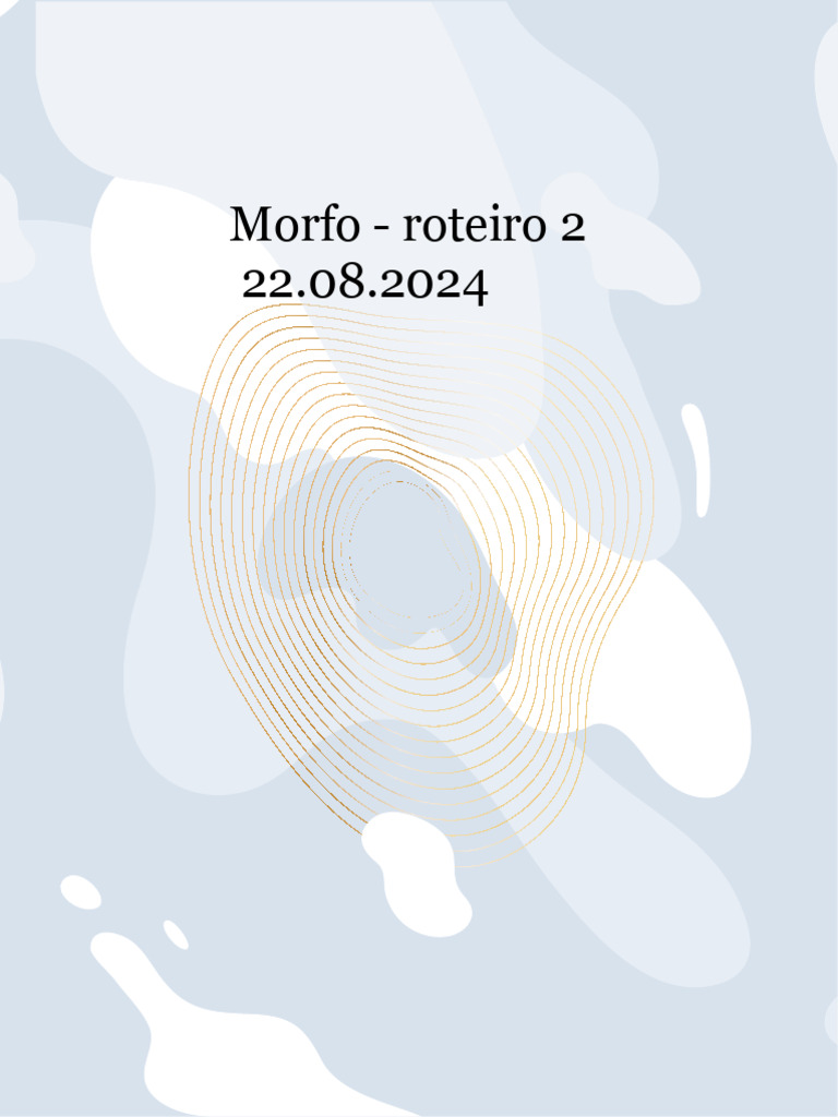 Morfo Roteiro 2 (Eu) | PDF