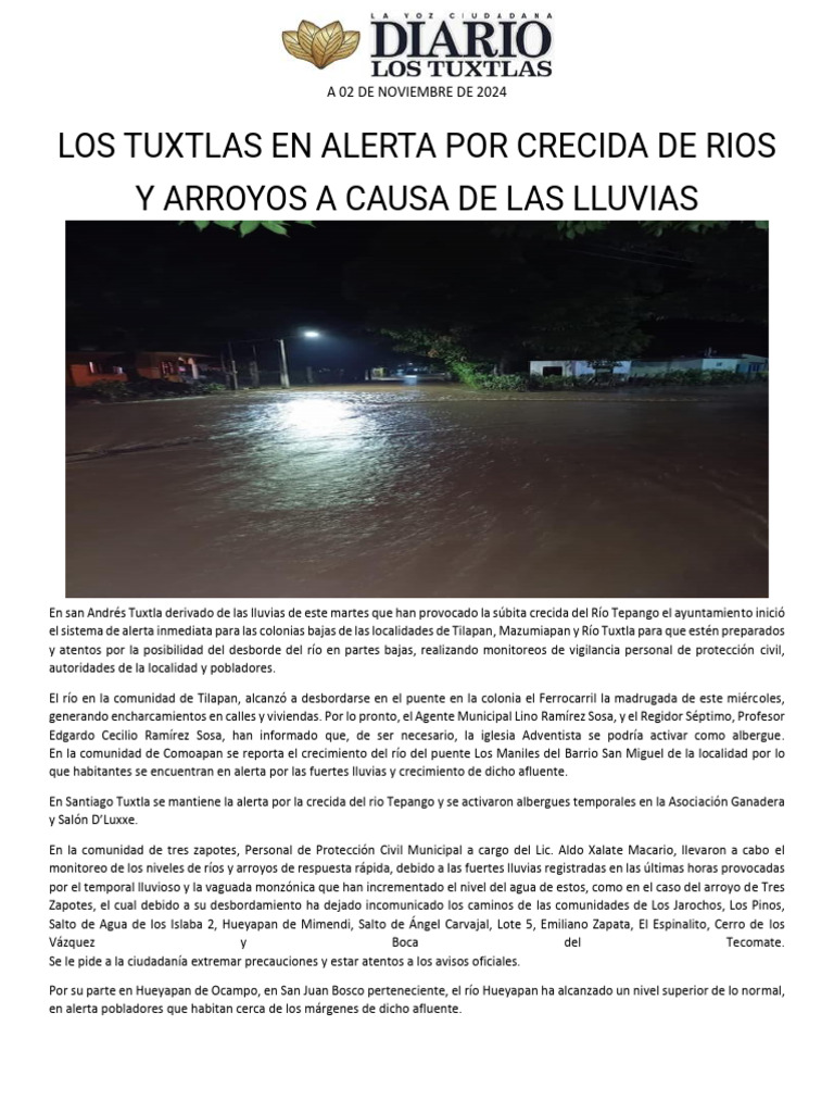 Nota Periodistica | PDF