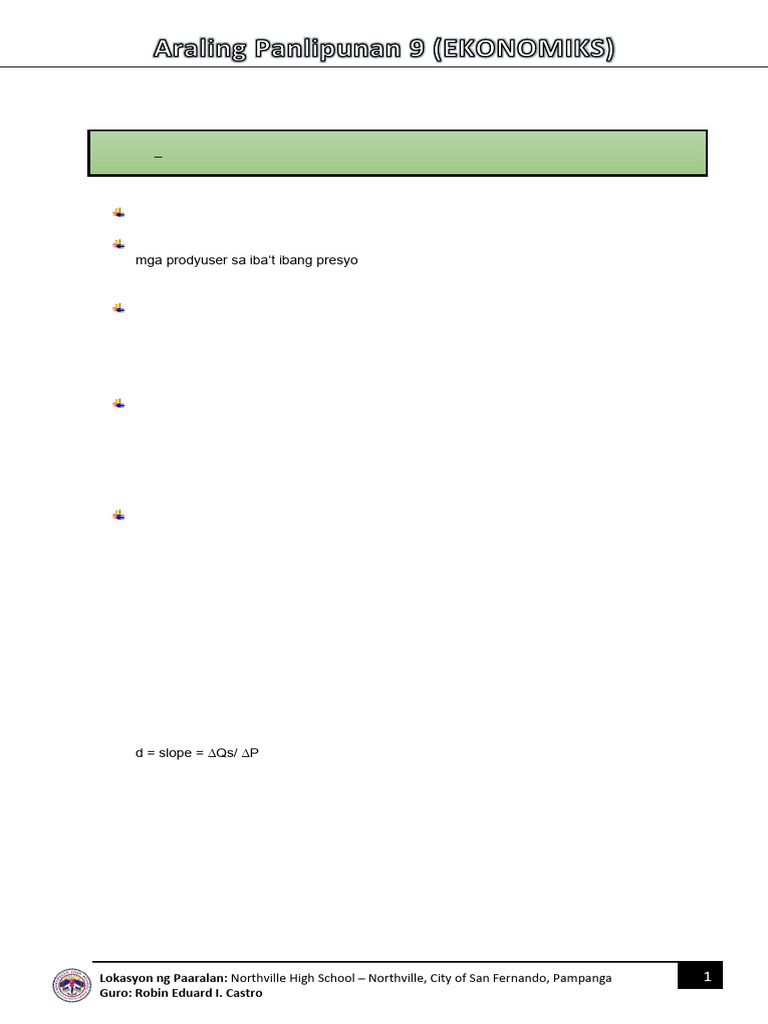 Lecture Ap9 Week III | PDF