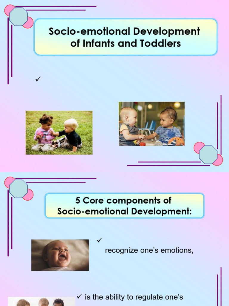 Infancy and Toddlerhood-SocioEmotionalDevelopment | PDF