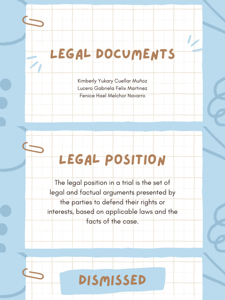 Legal Documents | PDF