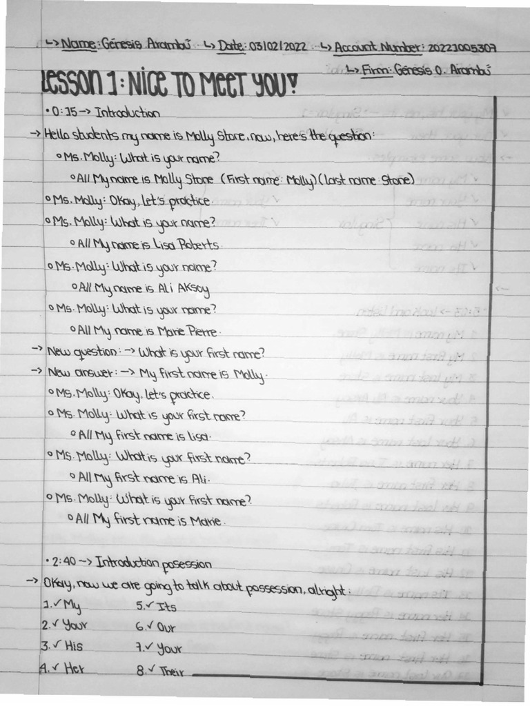 Lesson 1 Edwin Zuniga | PDF