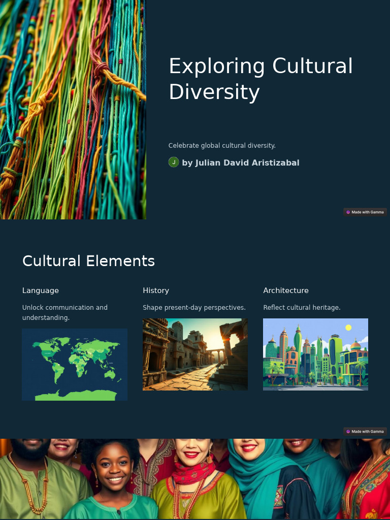 Exploring Cultural Diversity Session 8 | PDF
