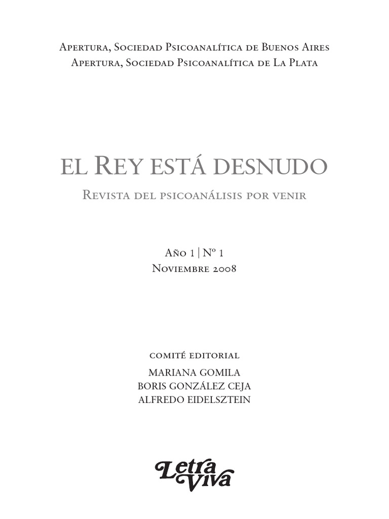 El rey está desnudo 1 | PDF
