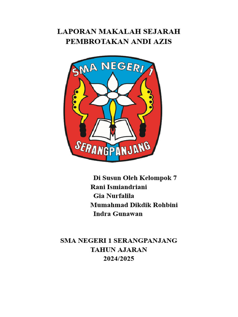 Laporan Makalah Sejarah Andi Azis | PDF