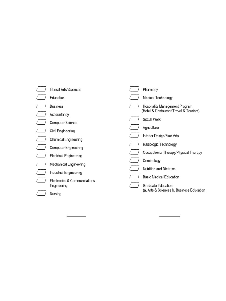 001 - Application Form For LEVEL III Institutions Tertiary Programs ...