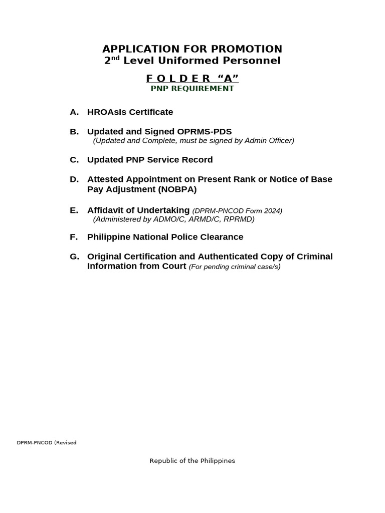 Table of Contents and Affidavit of Undertaking | PDF