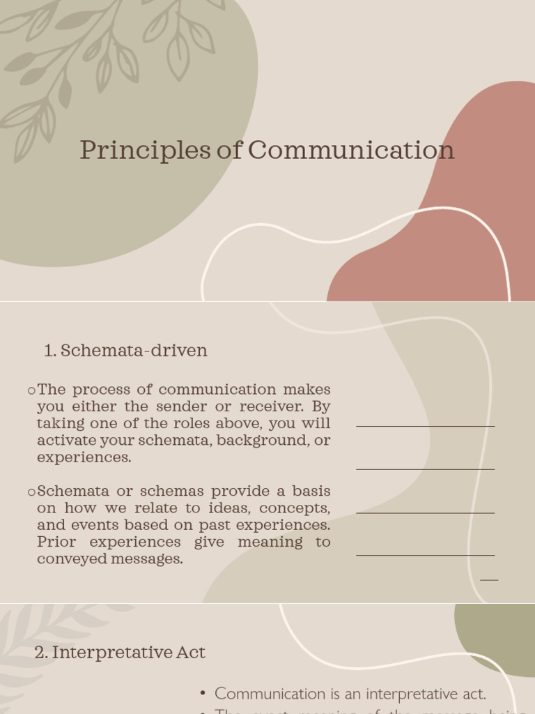 L2 Principles of Communication | PDF