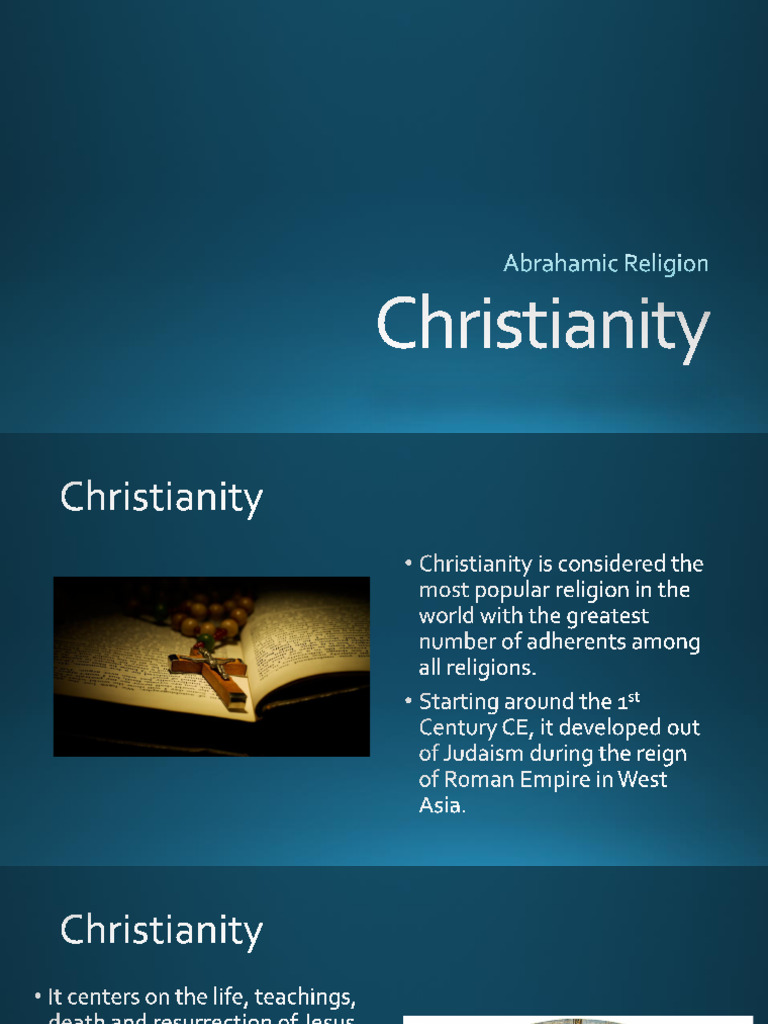 Lesson 5 Christianity | PDF