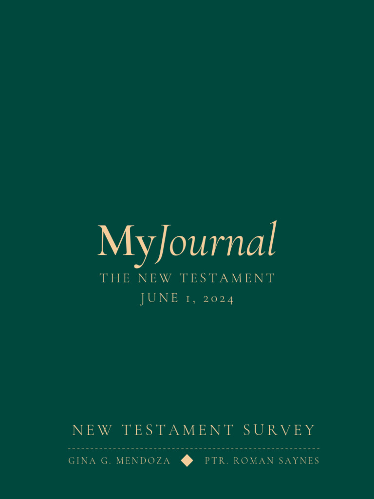 NTS Reading Journal GinaMendoza Part1 | PDF