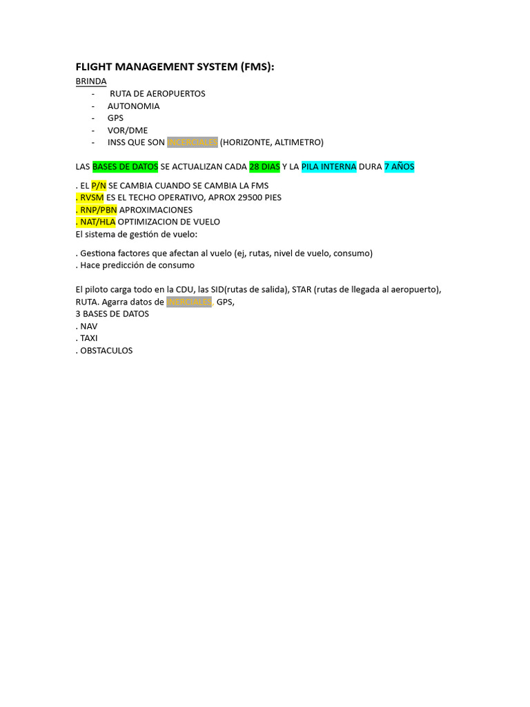 Flight Management System | PDF
