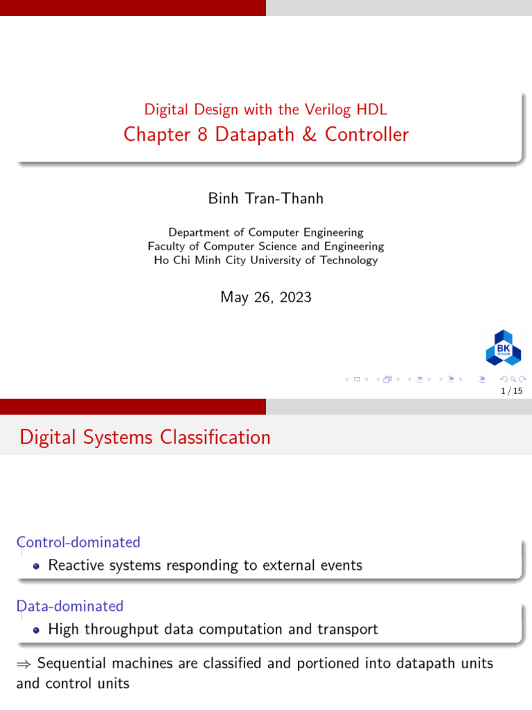 Chapter_8_Datapath_Controller | PDF