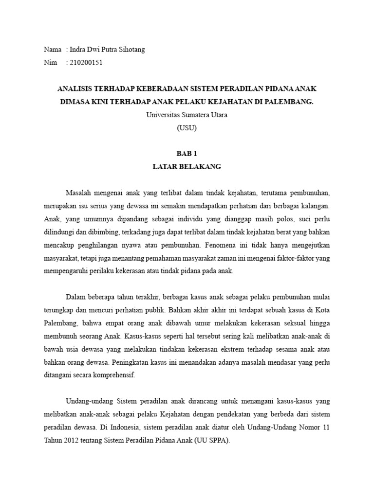 PDF. Indra Sihotang_210200151-TPH | PDF