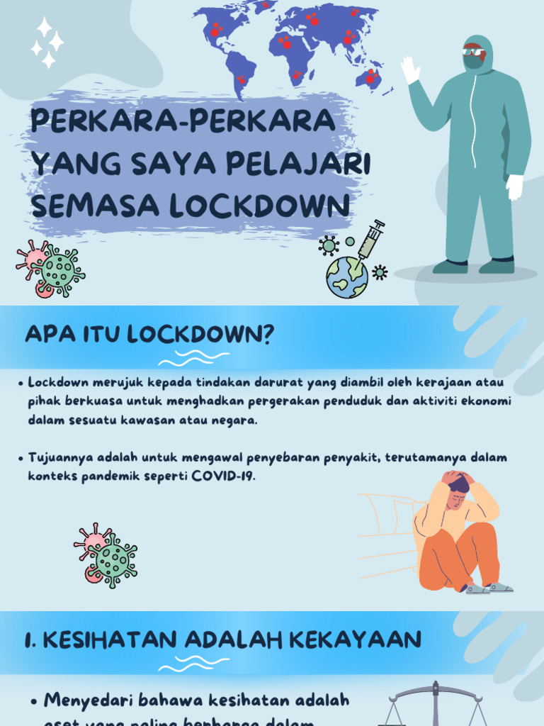 Perkara Yang Saya Pelajari Ketika Lockdown | PDF