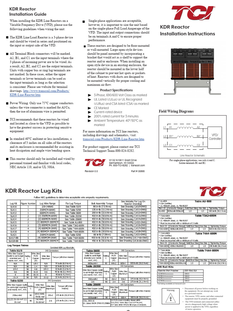 KDR-Reactor-IOM-30895 | PDF