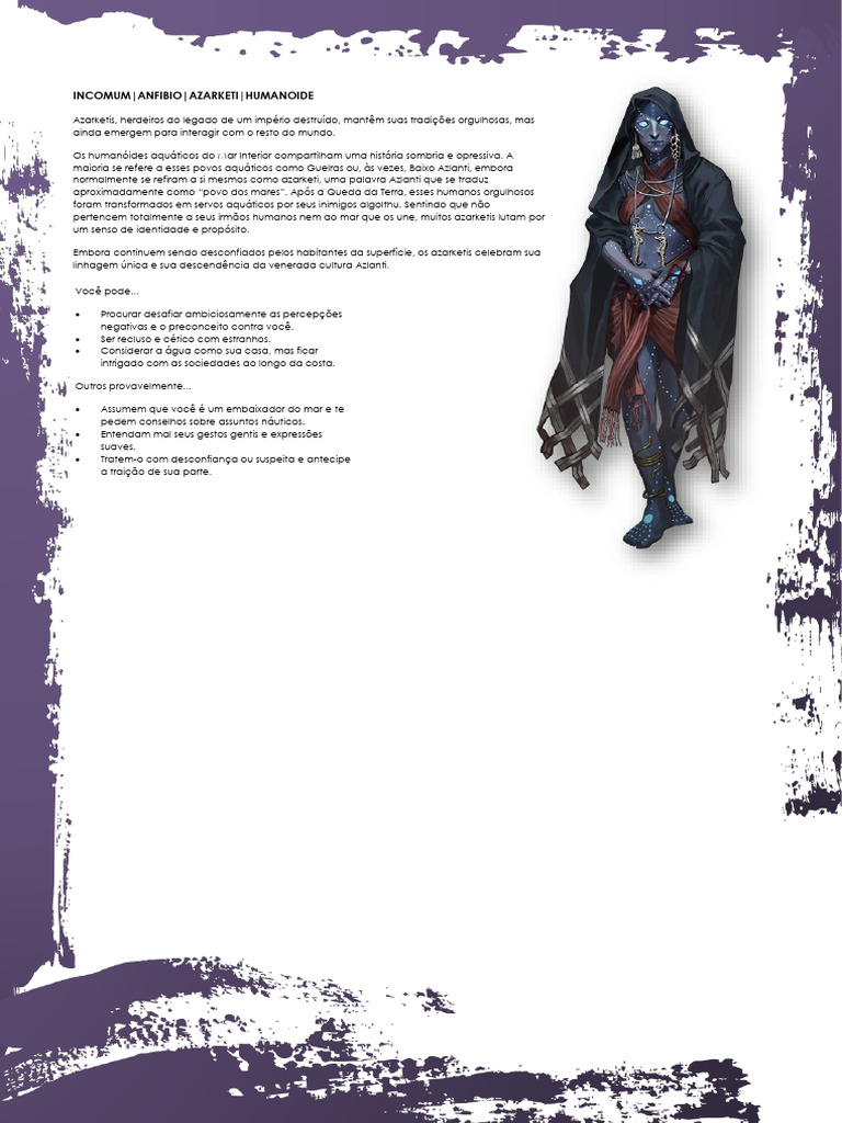 RAÇAS PATHFINDER | PDF