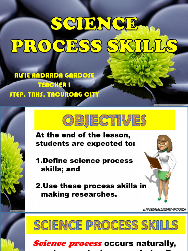 3 Science Process Skills | PDF
