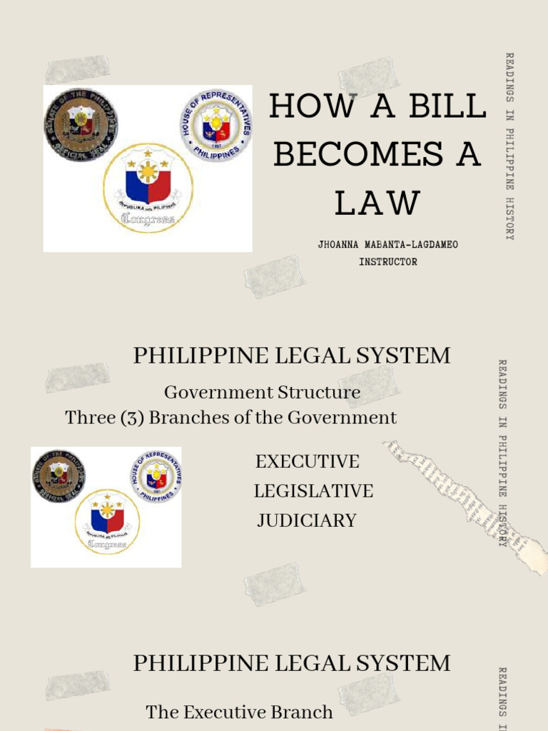 Philippine Legislative Process Explained | PDF | Bill (Law) | United ...
