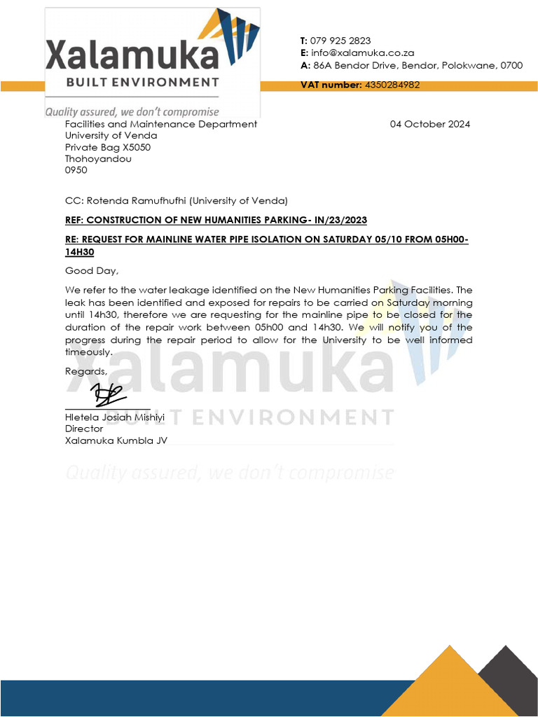 Water Closure | PDF