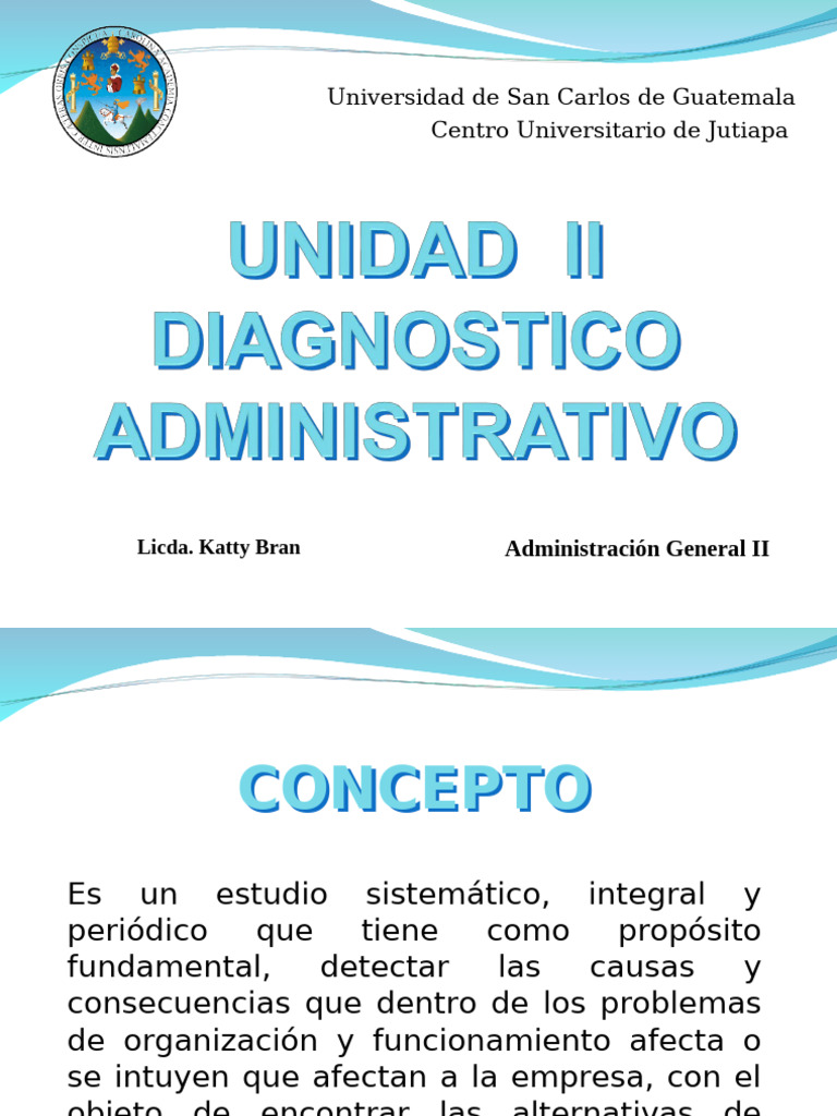 Admon 2 Diagnostico Administrativo | PDF