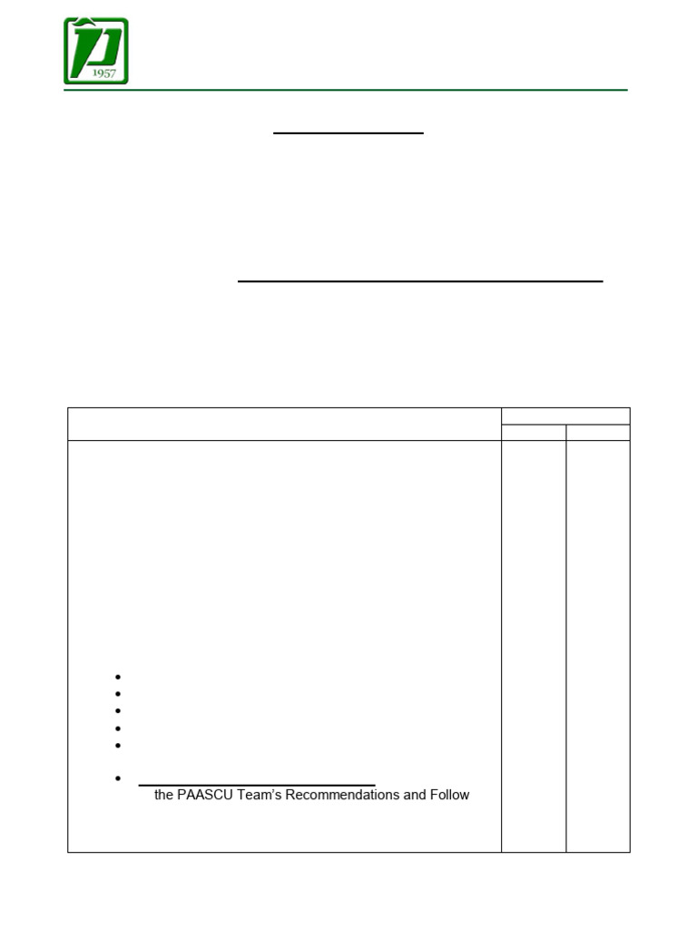 Checklist Junior High School | PDF