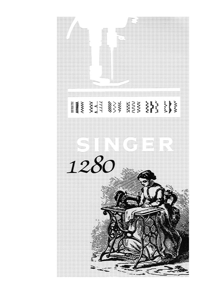Handleiding Naaimachine Singer 1280 2 | PDF